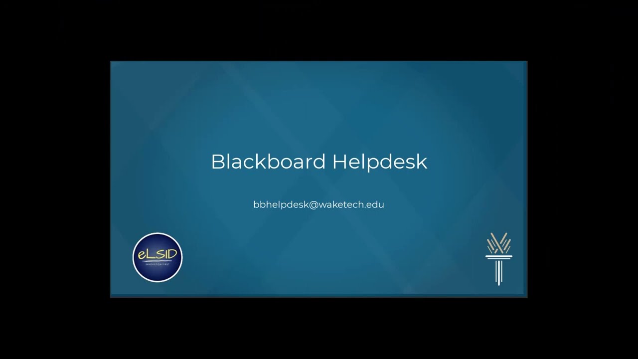 Student Intro to Blackboard Ultra