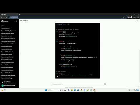 python jarvis code with harry
