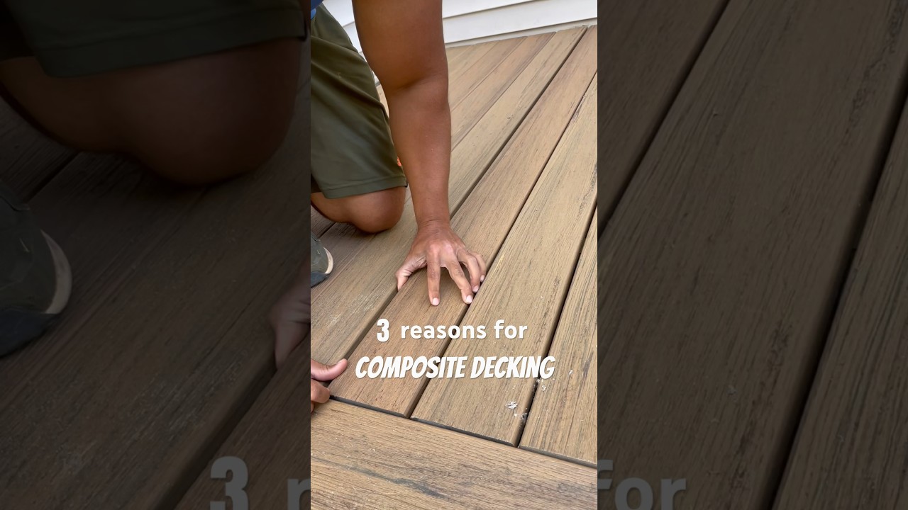 Choosing between wood or composite decking? #construction #tips #diy #contractor