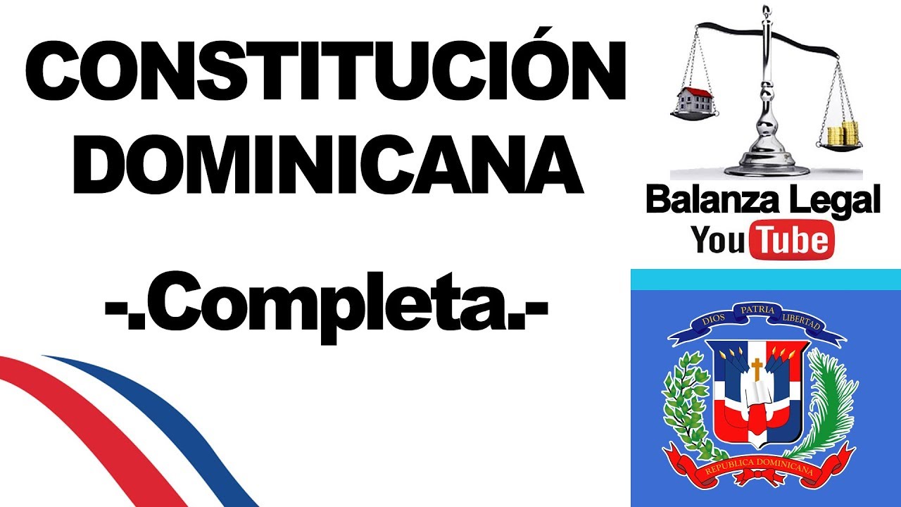 Constitución Dominicana de 2015 completa