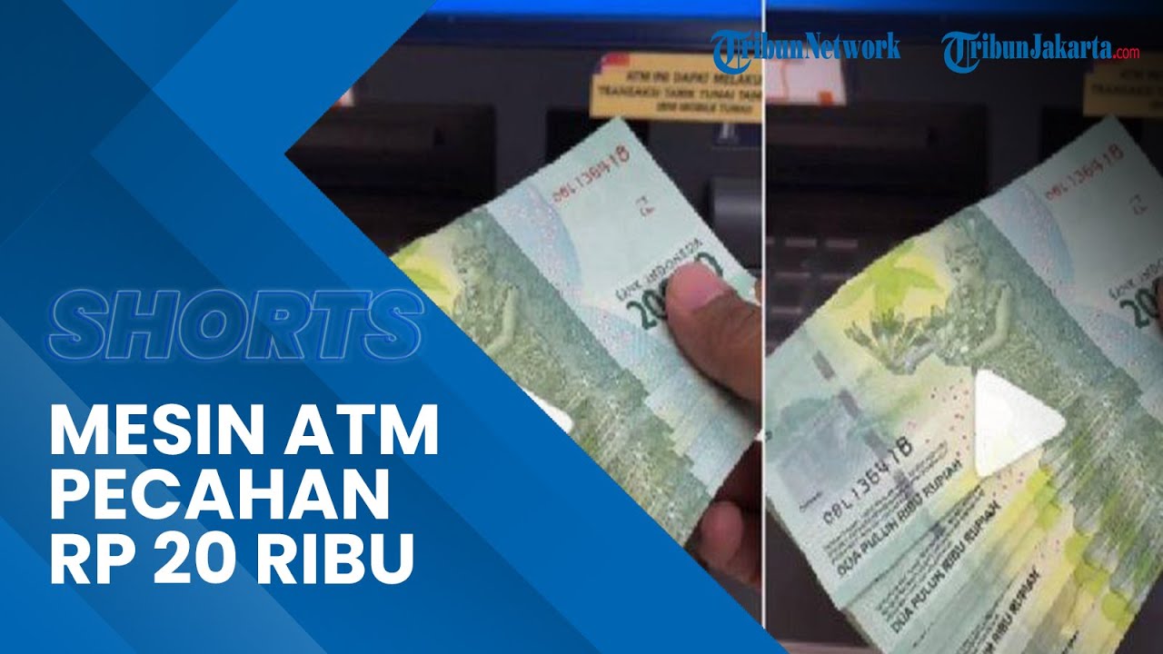 Viral Video Mesin ATM Pecahan Rp 20 Ribu di Titik Nol Kilometer ...