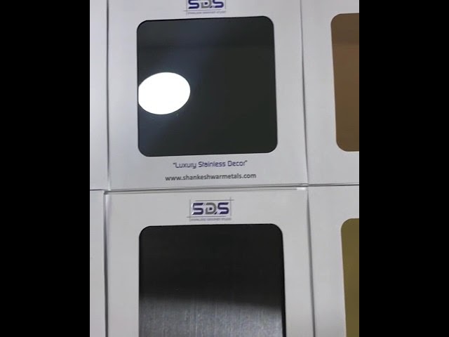 Stainless Steel Coloured Sheet - Ss Decorative Pvd Color Sheets By Sds ...