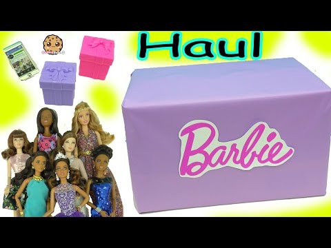 Giant Box of Barbie Dolls (Quinceañera, Pool Chic, Festival + More)