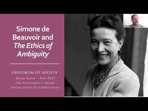 Simone de Beauvoir and "The Ethics of Ambiguity".