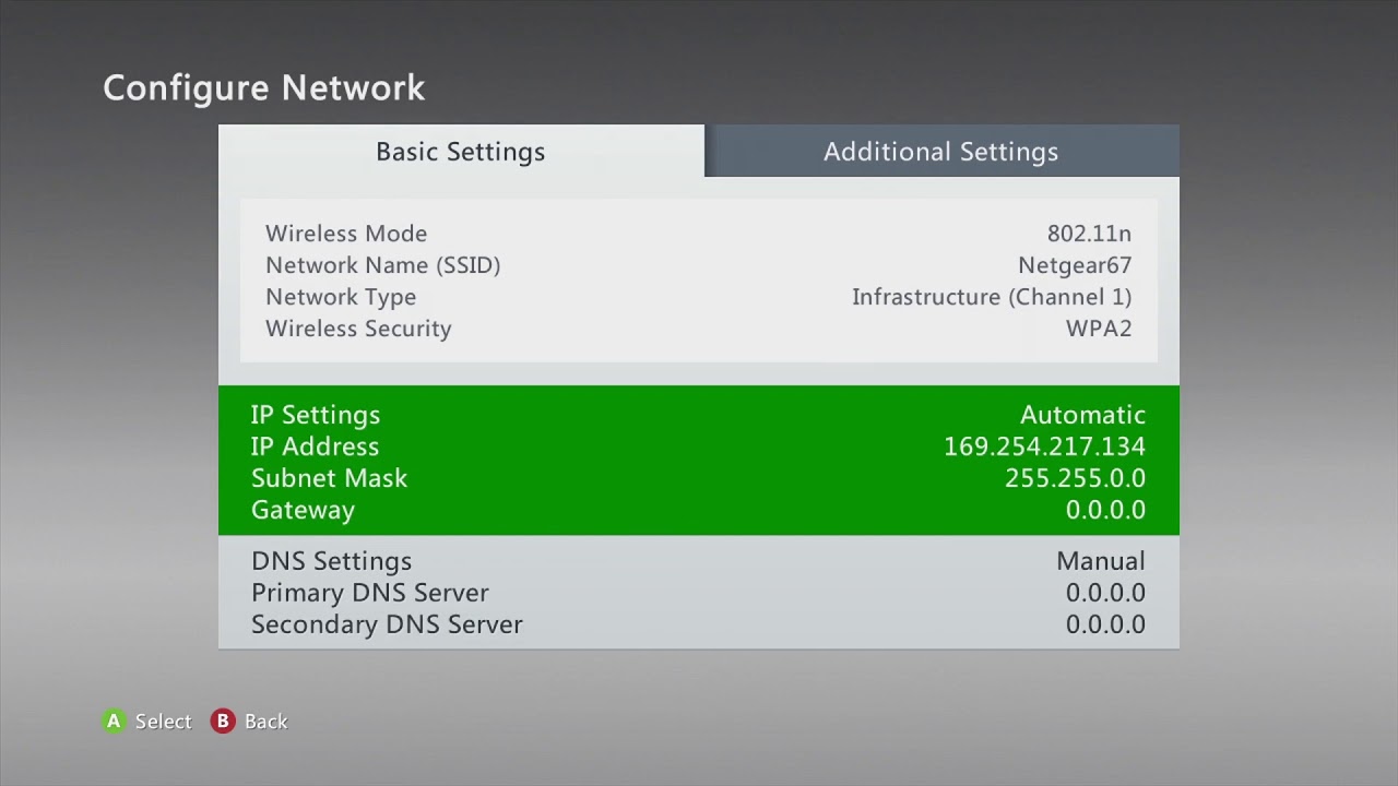 How to configure Xbox 360 to use Unlocator SmartDNS