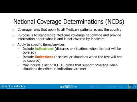 NCDs and LCDs: Incorporating National and Local Coverage Determinations into a Coverage Analysis