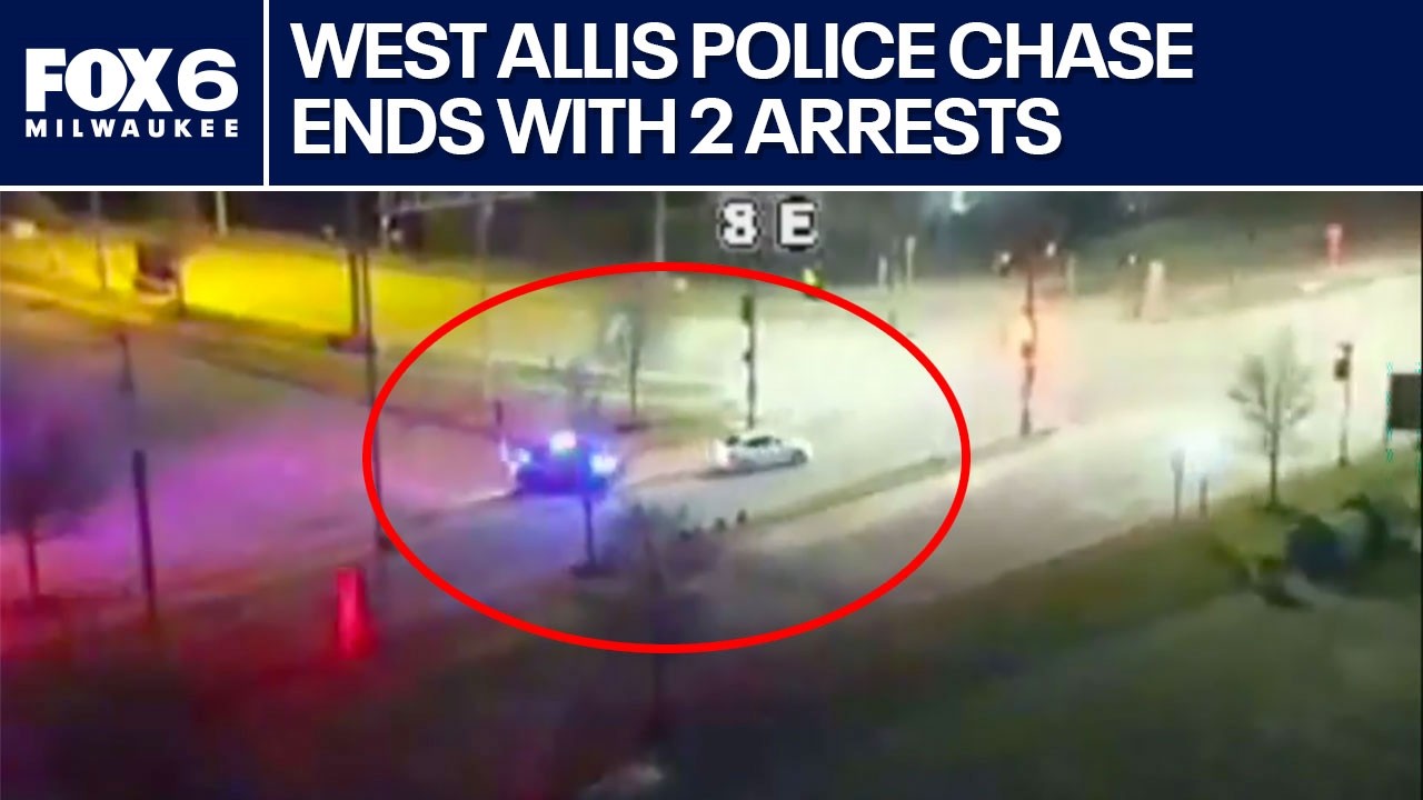 West Allis police chase ends with PIT maneuver, 2 arrested | FOX6 News Milwaukee