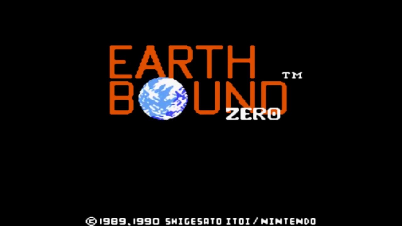 ¡Todas las pantallas de inicio de la saga EarthBound / MOTHER!