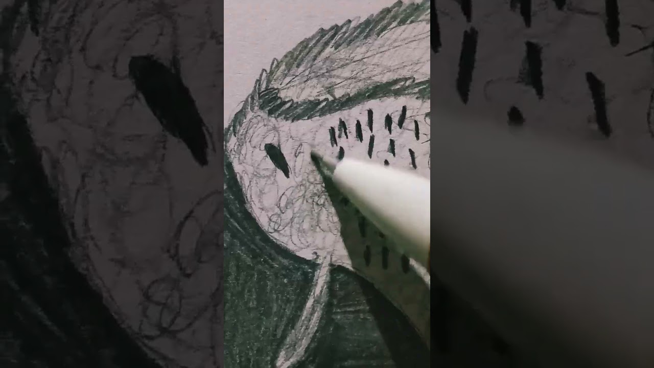 Scribble drawing Animals on Behance part 2 #youtubeshorts#