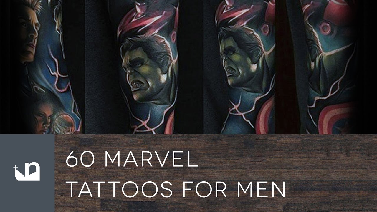 60 Marvel Tattoos For Men