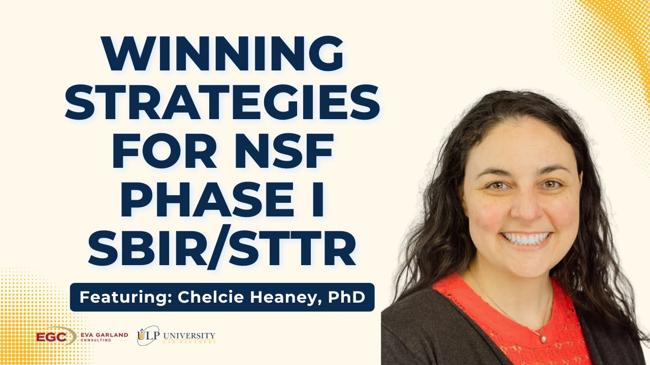 Winning Strategies for NSF Phase I  SBIR/STTR