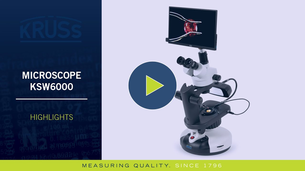 Microscope KSW6000 model - Highlights