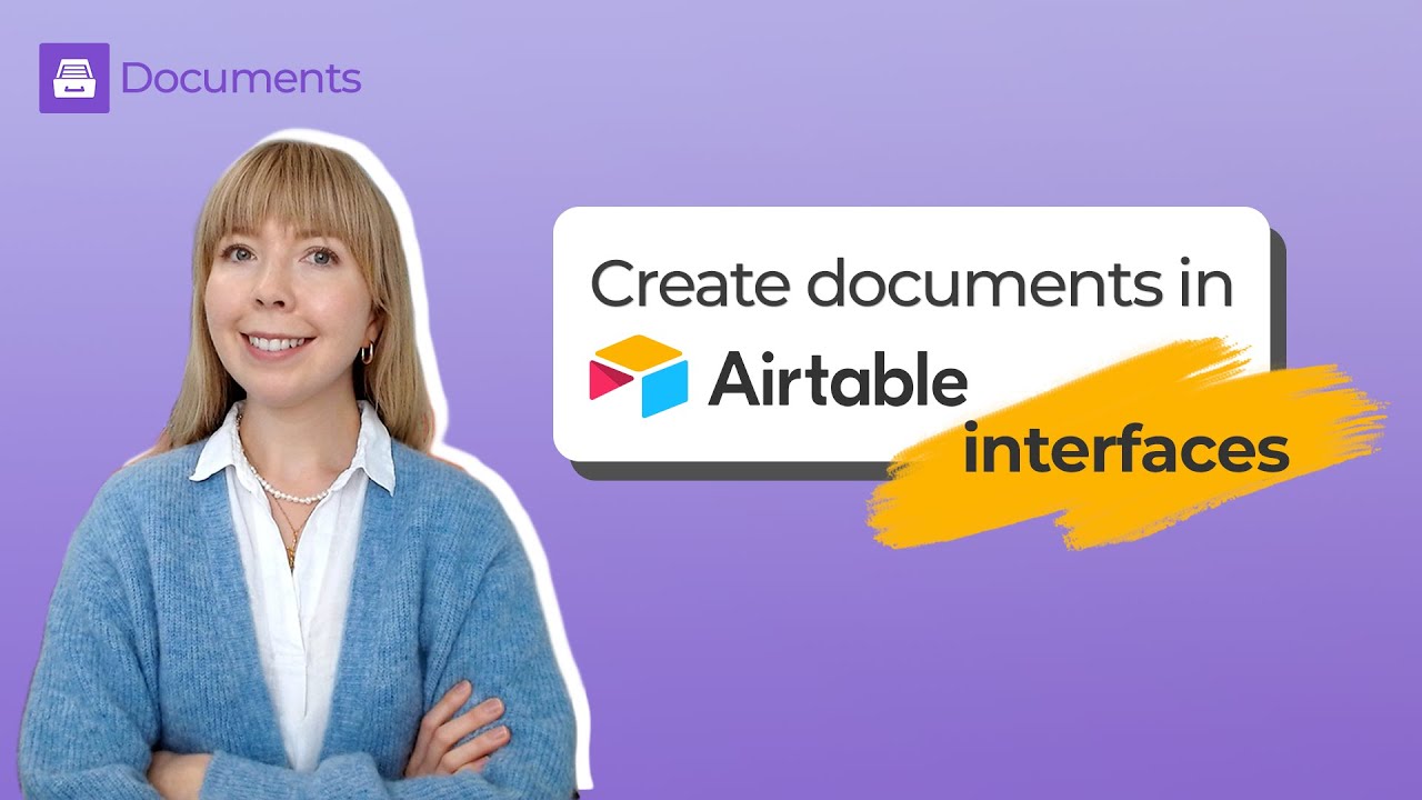 Create documents in Airtable Interfaces and Automations [Classic templating syntax]