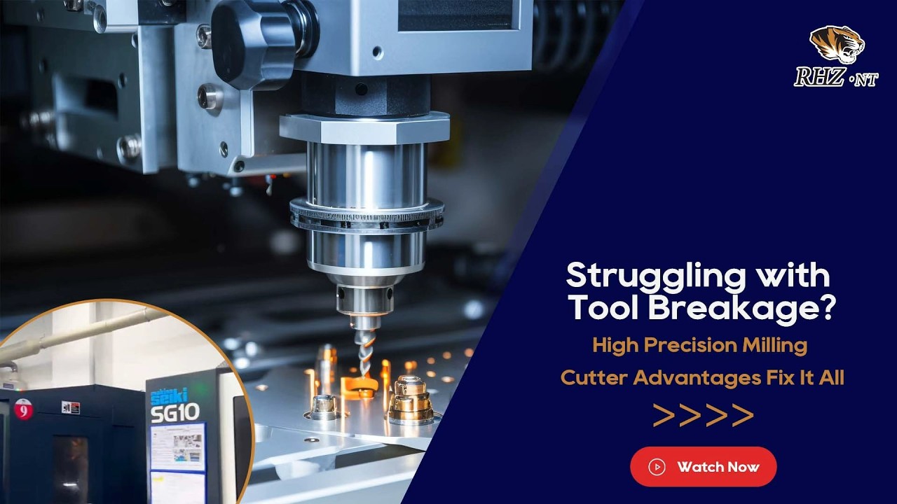 High Precision Milling Cutter Advantages | Stable Cutting for Difficult Materials & Zero Defects