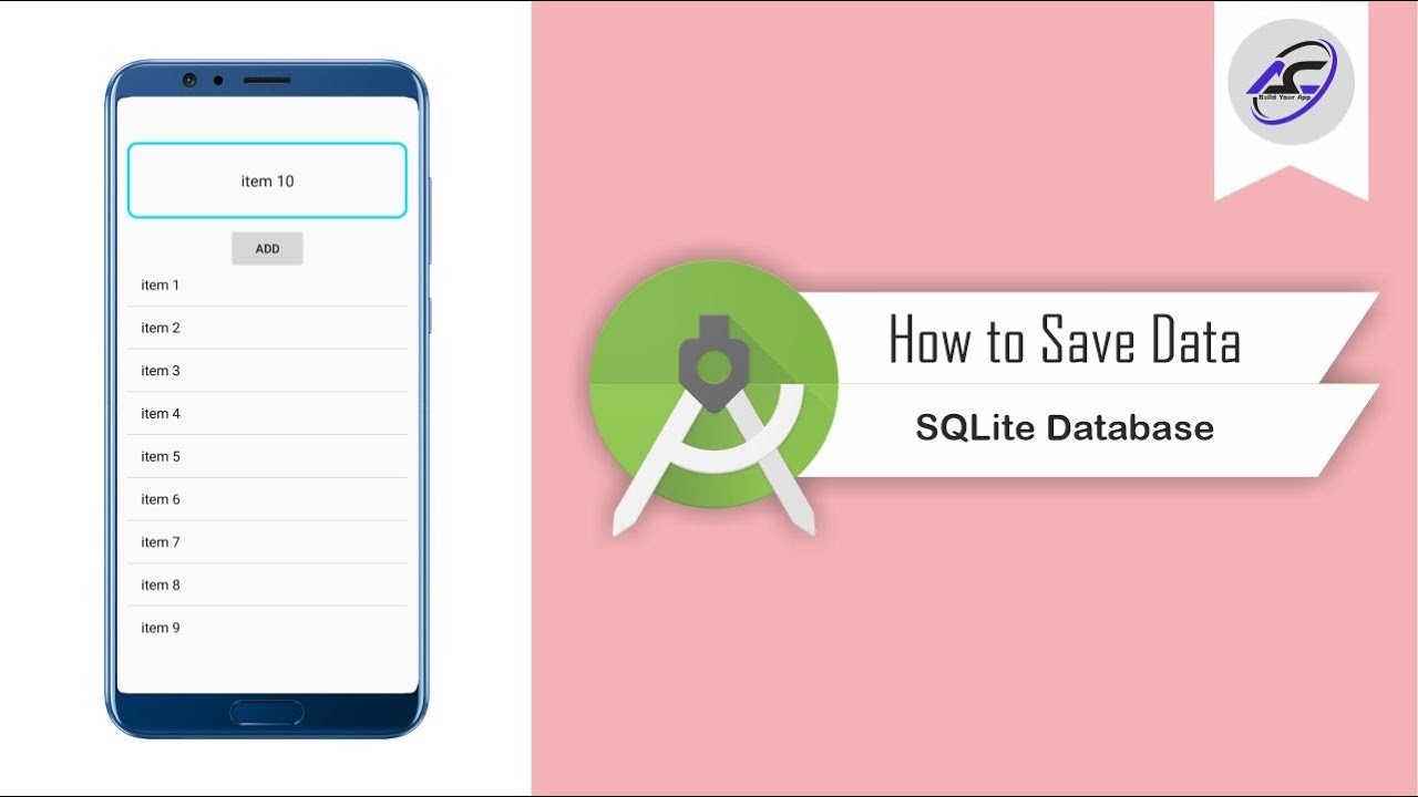 How to Save Data in SQLite Database in Android Studio | SQLiteDatabase | Android Coding