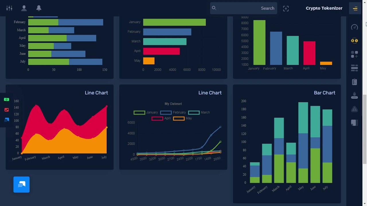 Crypto Tokenizer Bootstrap 5 Admin Dashboard Template with Dark RTL Theme