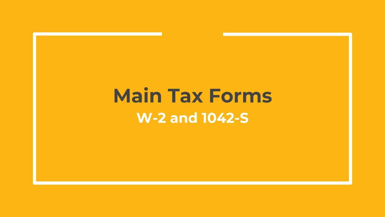 2023 Tax Forms you May Receive