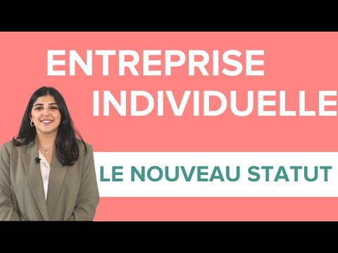 ENTREPRISE INDIVIDUELLE : tout savoir sur le nouveau statut unique en 2022