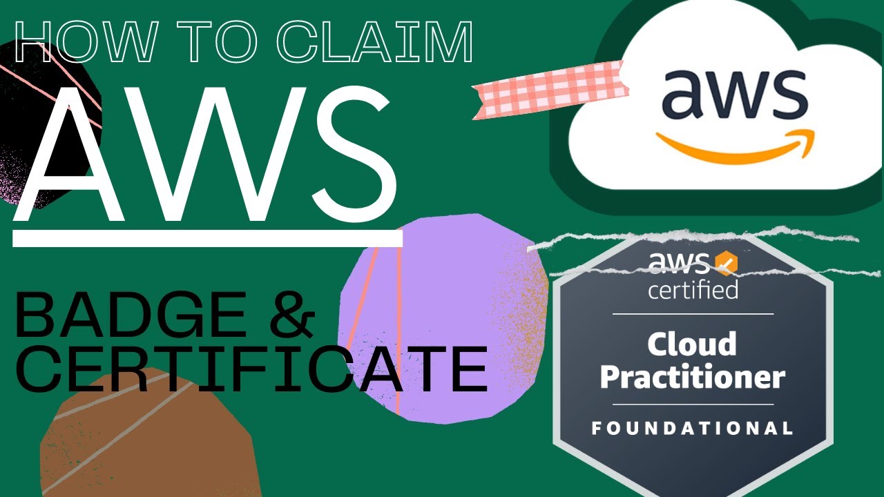 How to Claim your AWS Cloud Practitioner Certificate || Credly Badge || Certification