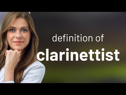 Clarinettist | what is CLARINETTIST definition
