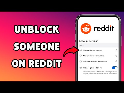 How To Unblock Someone On Reddit 2025 | Restore A Reddit User You Previously Blocked