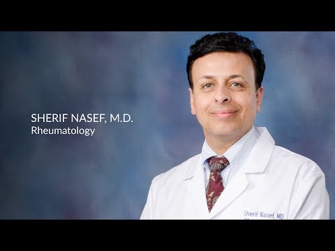 Meet Dr. Sherif Nasef, Rheumatologist at Yuma Regional Medical Center Specialty Clinic.