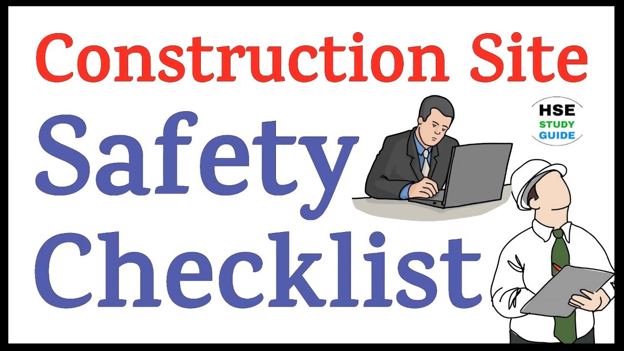 Construction Site Safety Checklist | Site Safety Checklist | Safety Checklist in Construction Site