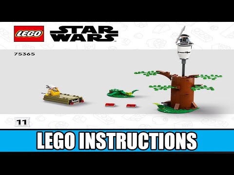 LEGO Instructions | Star Wars | 75365 | Yavin 4 Rebel Base (Book 6)