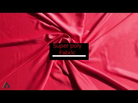 Super Poly Fabric - Super Poly Cloth Latest Price, Manufacturers ...