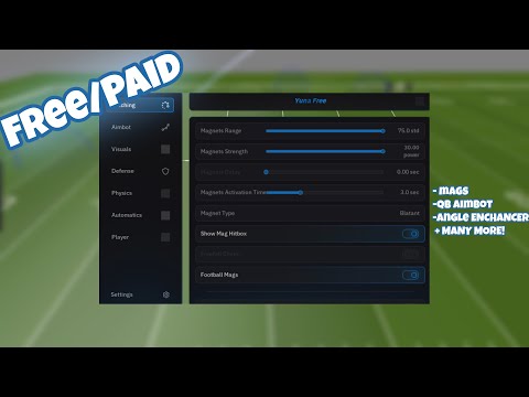 *BEST ON THE MARKET* FF2 Script Ft. Yuna 🏈 [Free & Paid]
