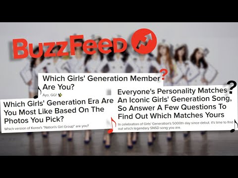 Doing KPOP quizzes on BUZZFEED! Part 9! GIRLS' GENERATION EDITION