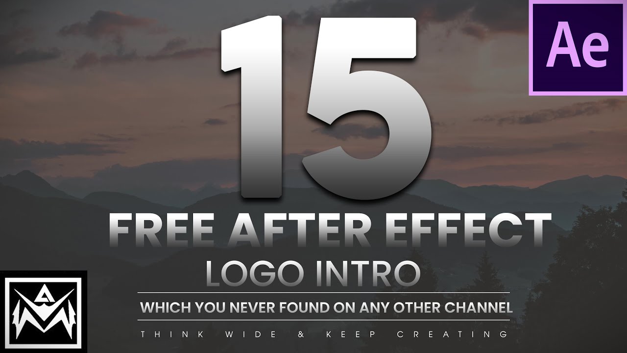 Best 15 New and Unique Logo Intro After Effects Template Free Download | Copyright Free