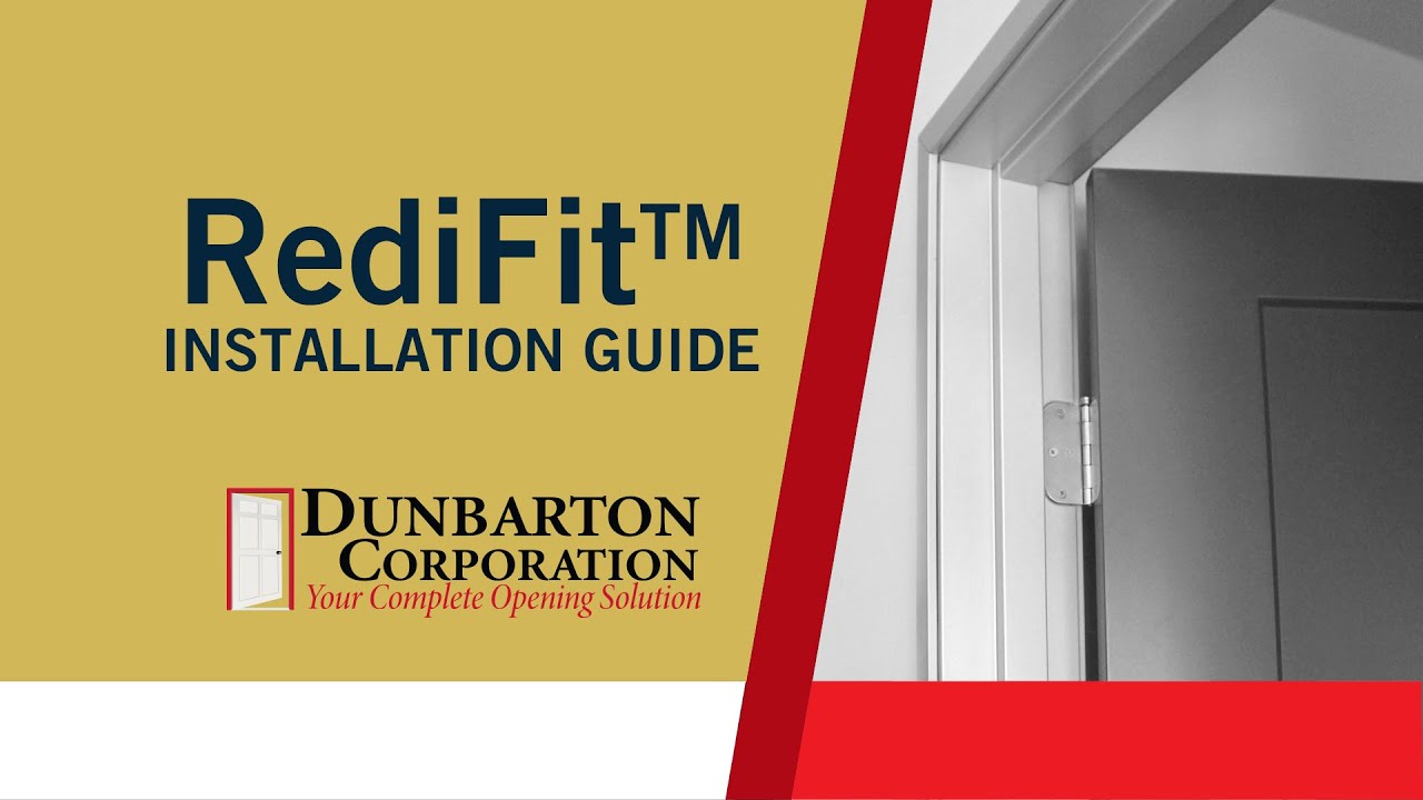 RediFit™ Installation Instructions