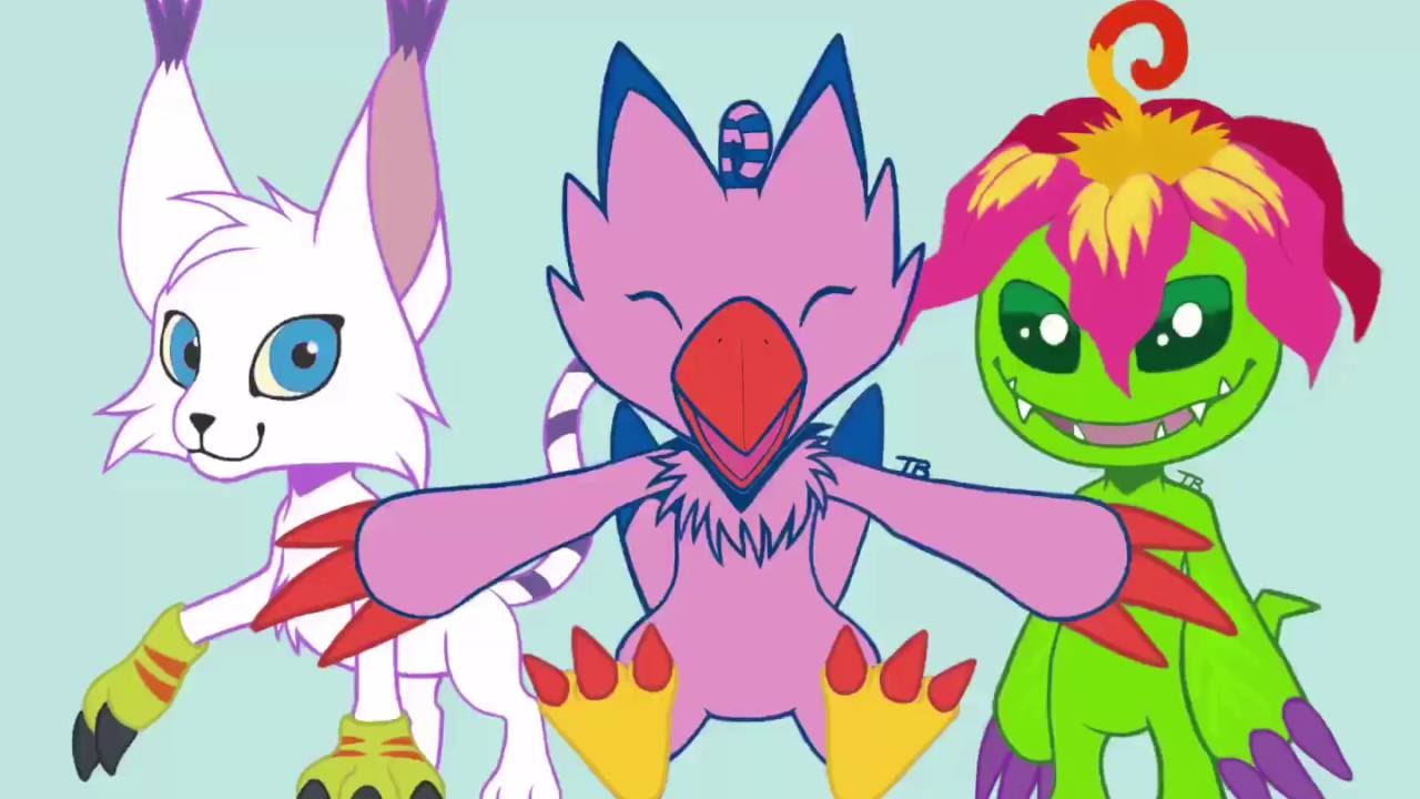 Digimon Girls //Speedpaint//