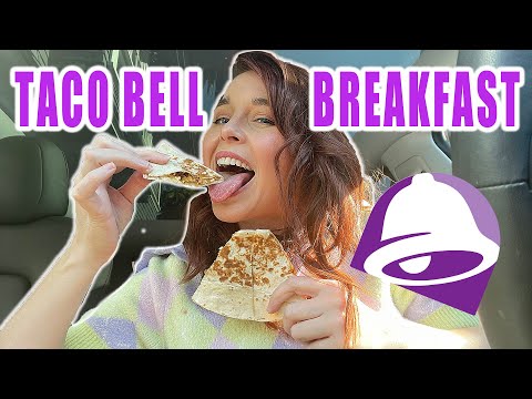 THE ENTIRE TACO BELL BREAKFAST MENU TASTE TESTED!!!