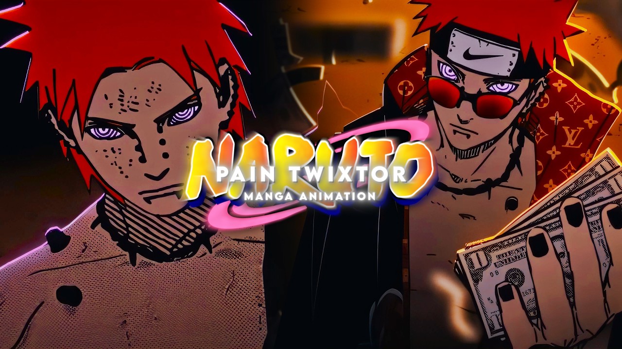 Pain Manga Animation | Twixtor Clips | Naruto