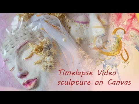 sculpture on canvas : making of subtle