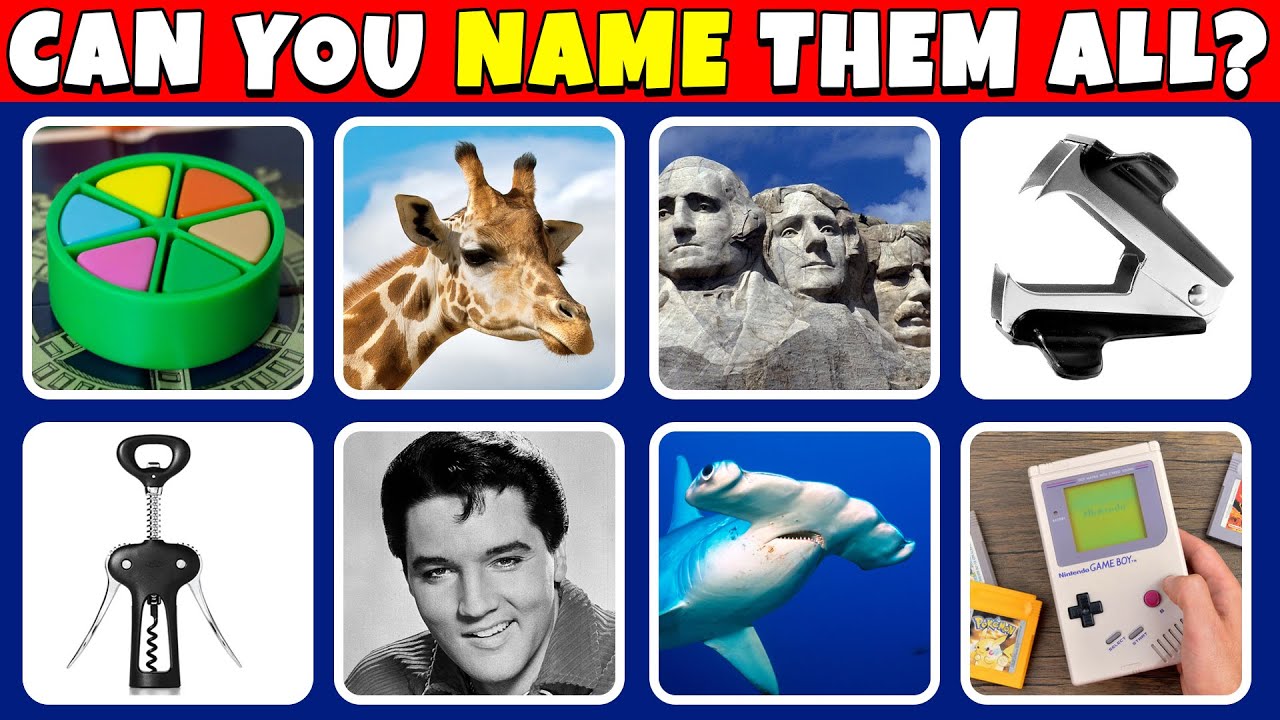 Another General Knowledge Picture Quiz - 101 Questions This Time!