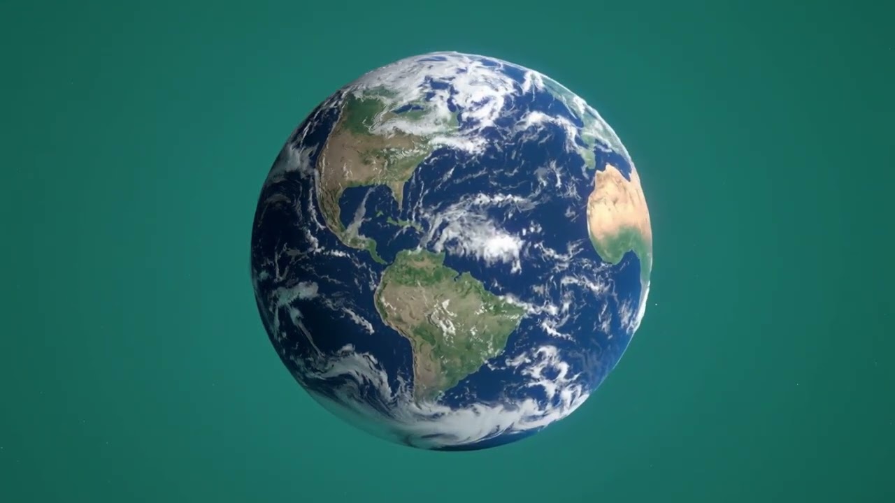 Rotating Earth Free Stock