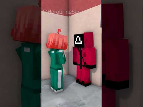 JJ & Mikey Play Mingle Game (SQUID GAME 2)- Minecraft Shorts Animation #animation #minecraft #games