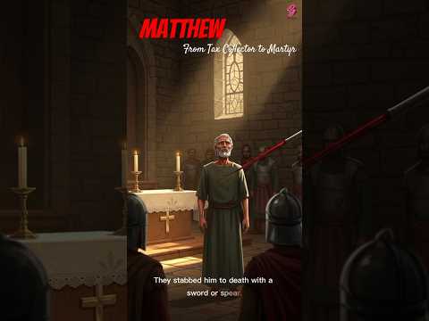 How the 12 Disciples Died -Part 3: Matthew |Animated Bible Story #biblestoryanimation #shorts #jesus