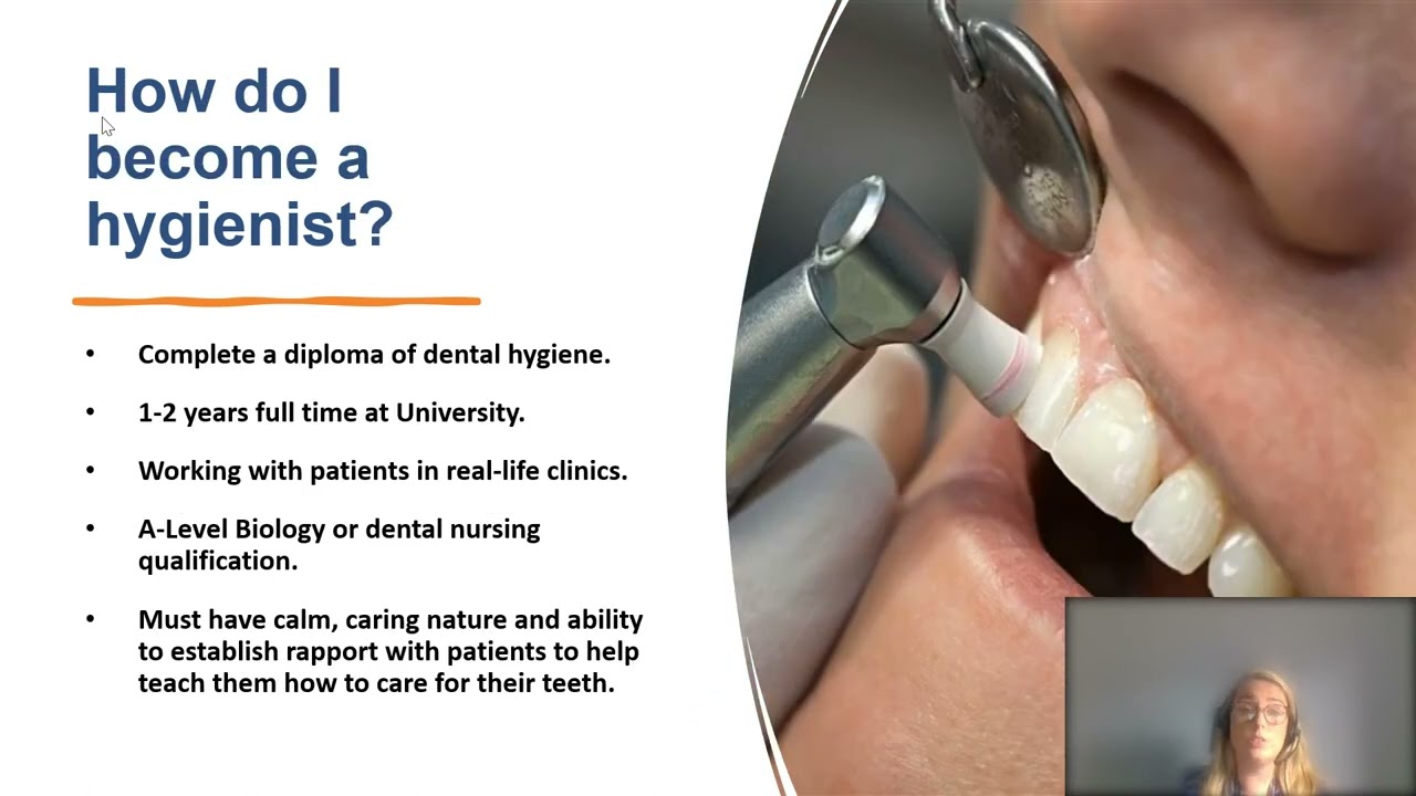 Careers in dental - presentation by Olivia Barratt