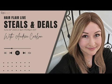 Hair Flair Live: Steals & Deals with Andrea Carlson