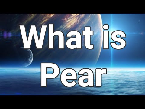 What is Pear. Urdu or English