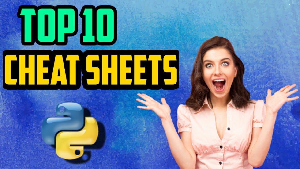 Cheat sheets in python