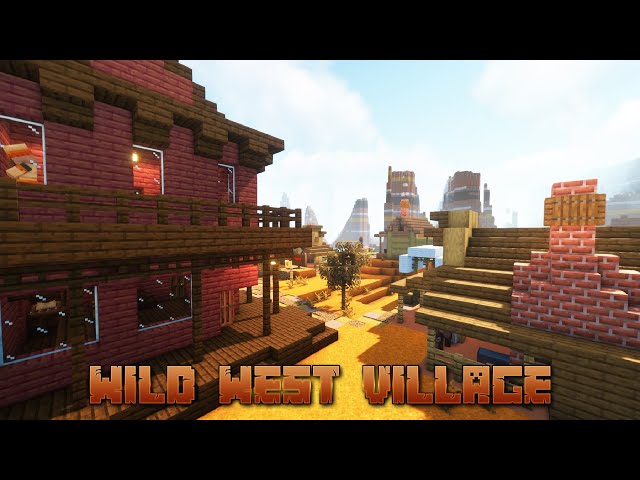 Wild Western Villages Minecraft Data Pack