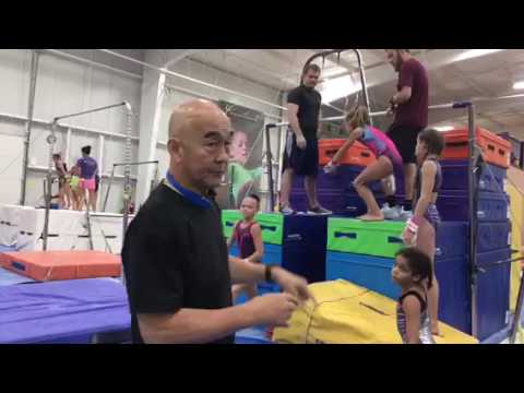 spotting Bars on blocks – Gymnastics Coaching.com