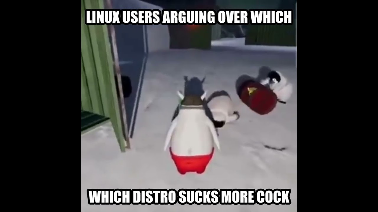 Average Linux user discussion