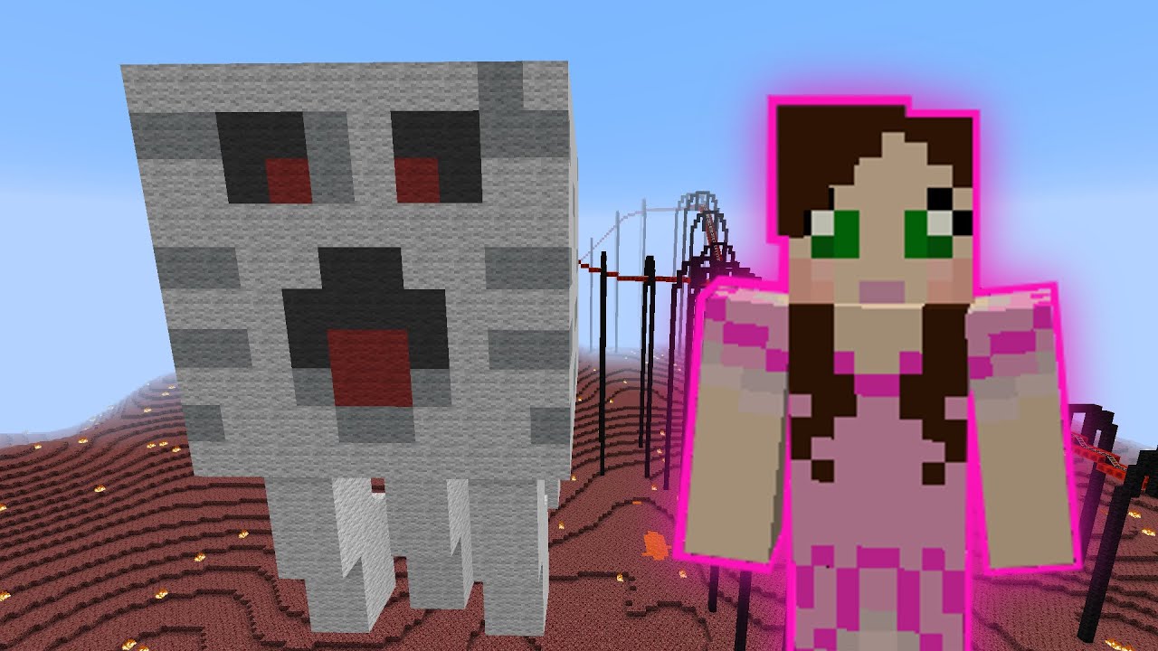 Minecraft: DIMENSION ROLLERCOASTER (ADVENTURE THROUGH UNIVERSES!) Custom Map