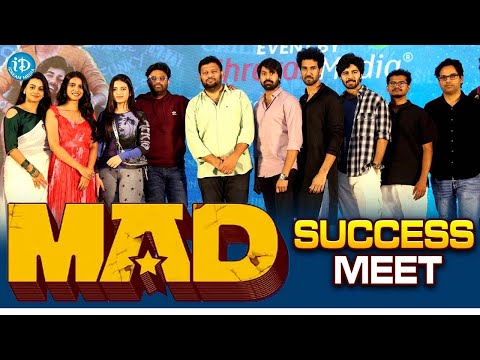 MAD Movie Success Meet | Narne Nithin, Sangeeth Shobhan, Anudeep KV, Kalyan Shankar | iDream Media